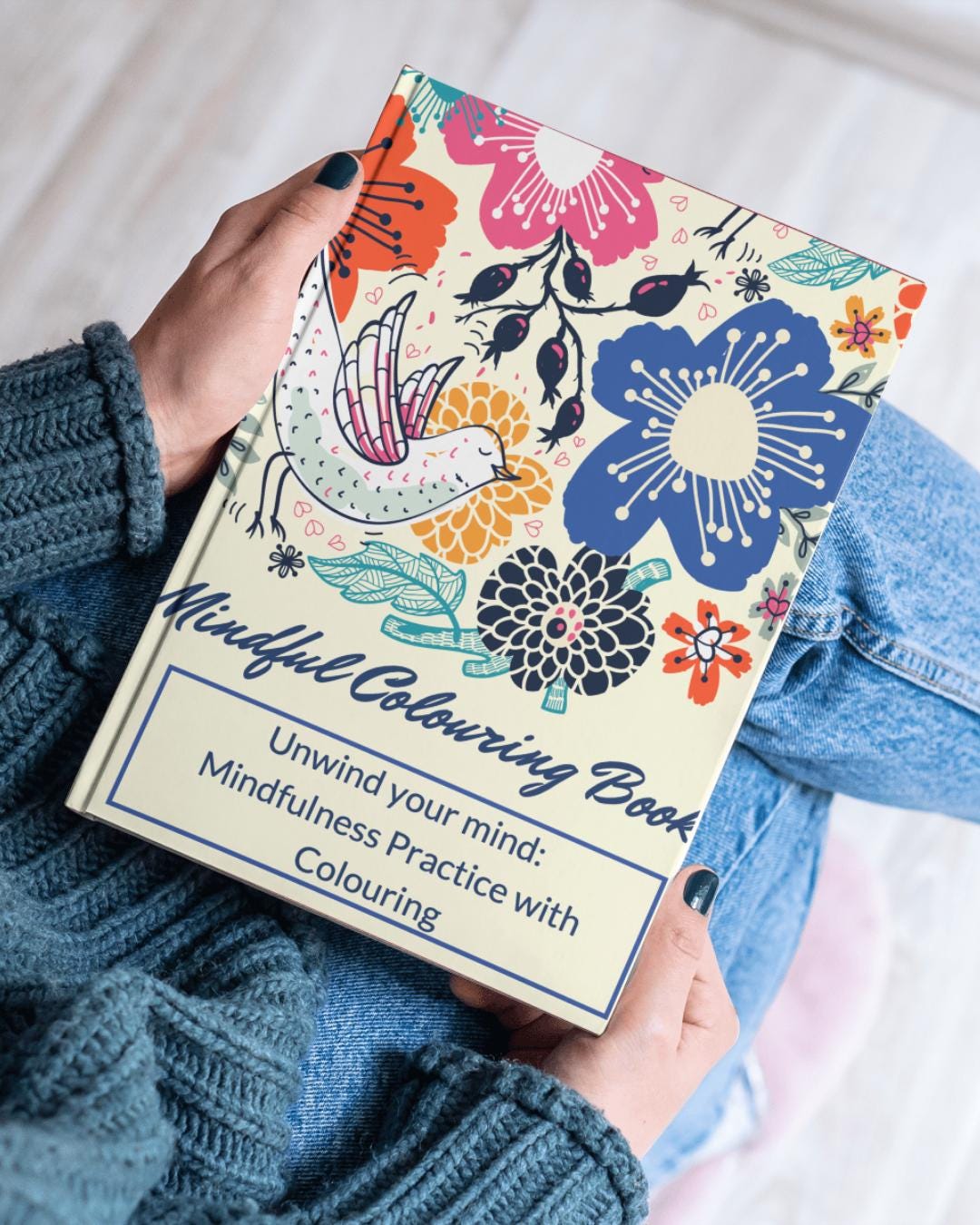 Mindful Colouring Book, Unwind Your Mind: Mindfulness Practice With ...