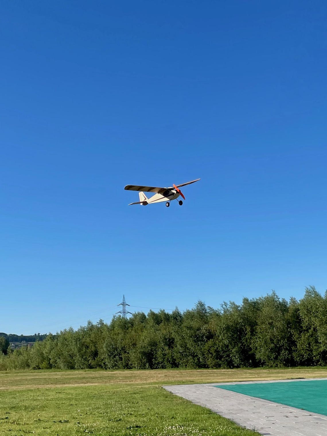 Mini RC Model Plane Trainer for Beginners | DXF Laser Cut Plans | DIY ...