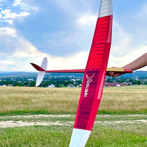 Colibri RC Glider 1.5m | DXF Plans for Balsa Models | Laser-cut Ready ...