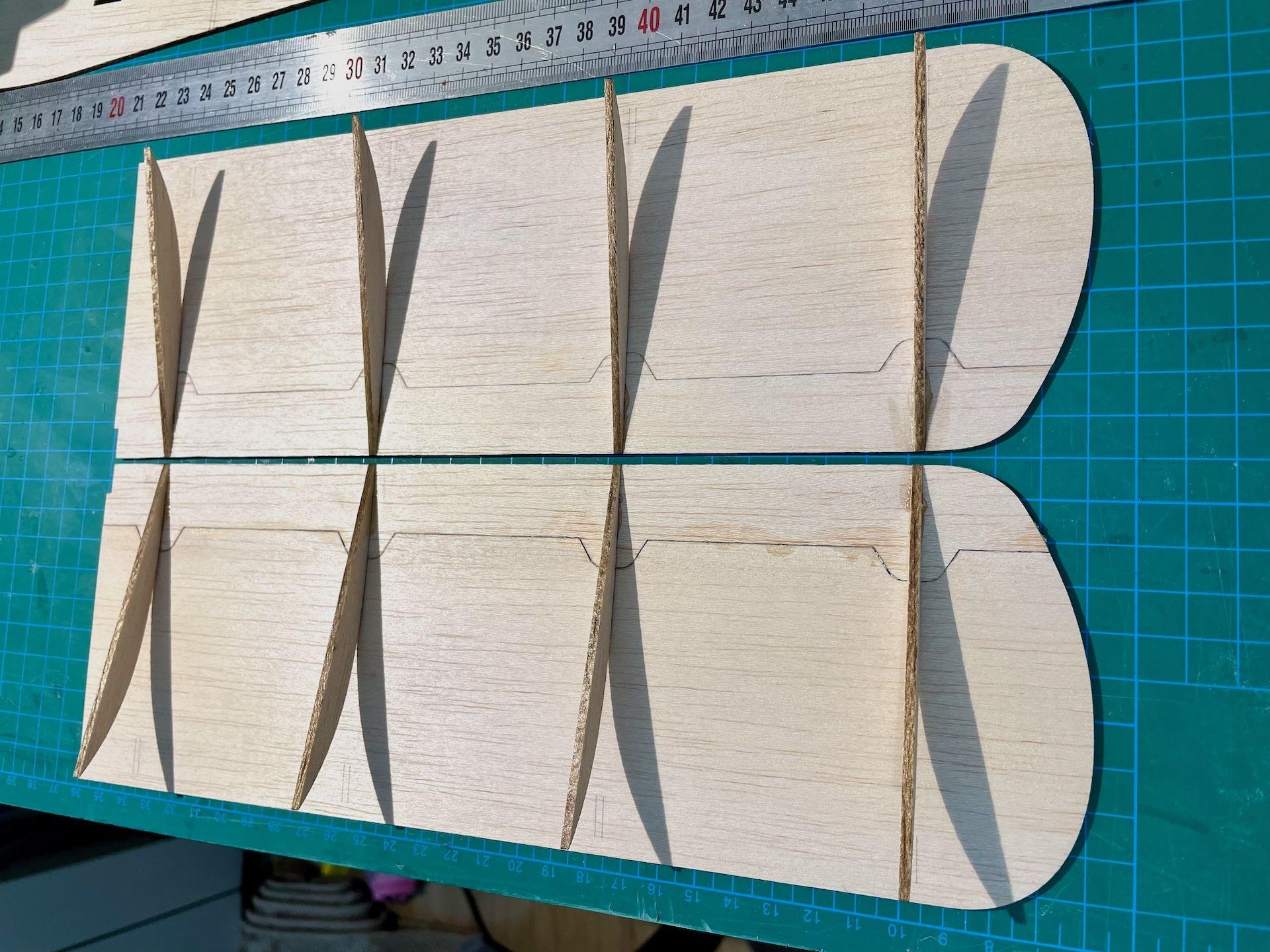 Mini RC Model Plane Trainer for Beginners | DXF Laser Cut Plans | DIY ...