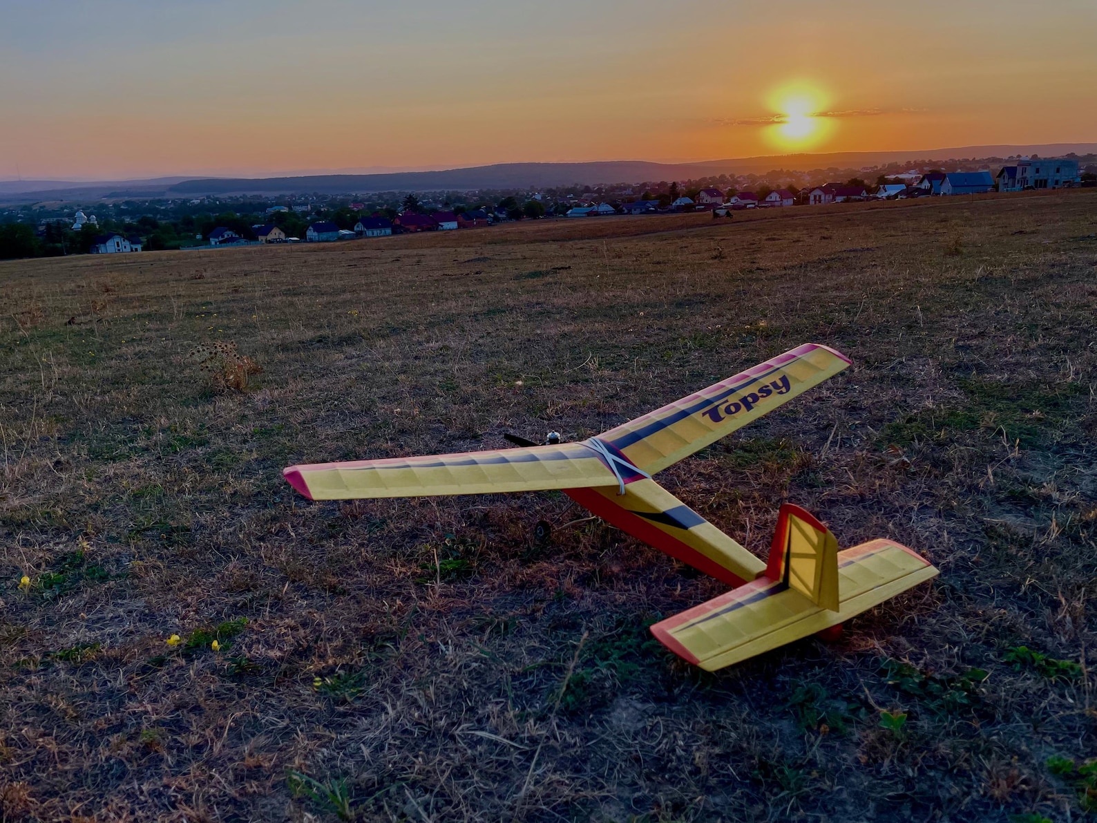 Topsy RC Model Plane | DXF Plans Laser CNC Cut Files (digital Download ...