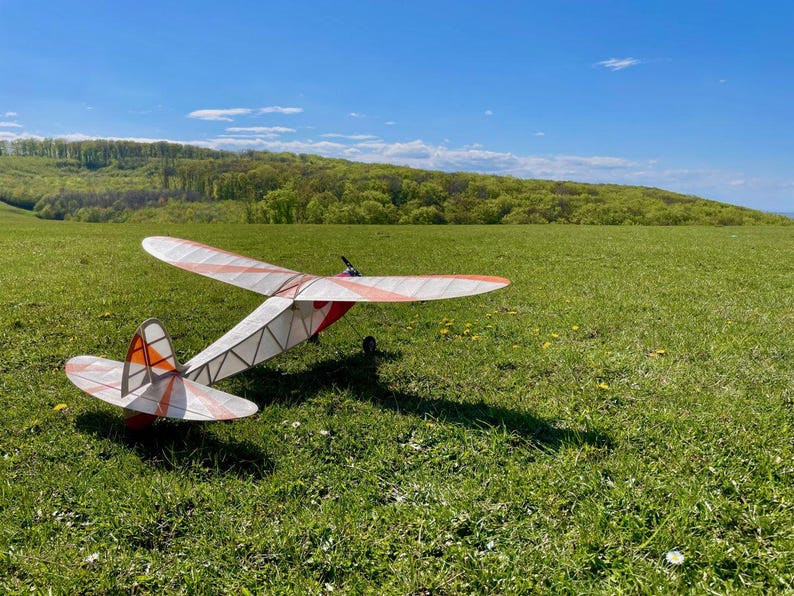 Eaglet RC Plane | DXF Plans for Balsa Models | Laser-cut Ready & DIY ...