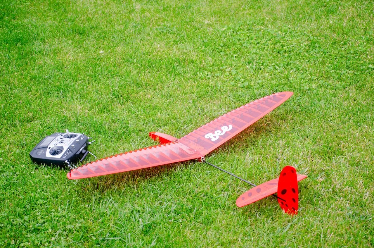 Bee DLG 1M Balsa RC Glider Plans | Laser-cut Ready (DXF Digital ...