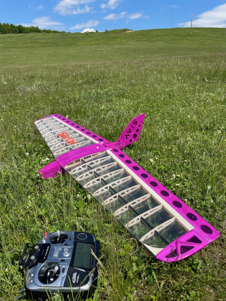 Avis RC Flying Wing Glider | DXF Plans Laser-cut Ready (DXF Digital ...