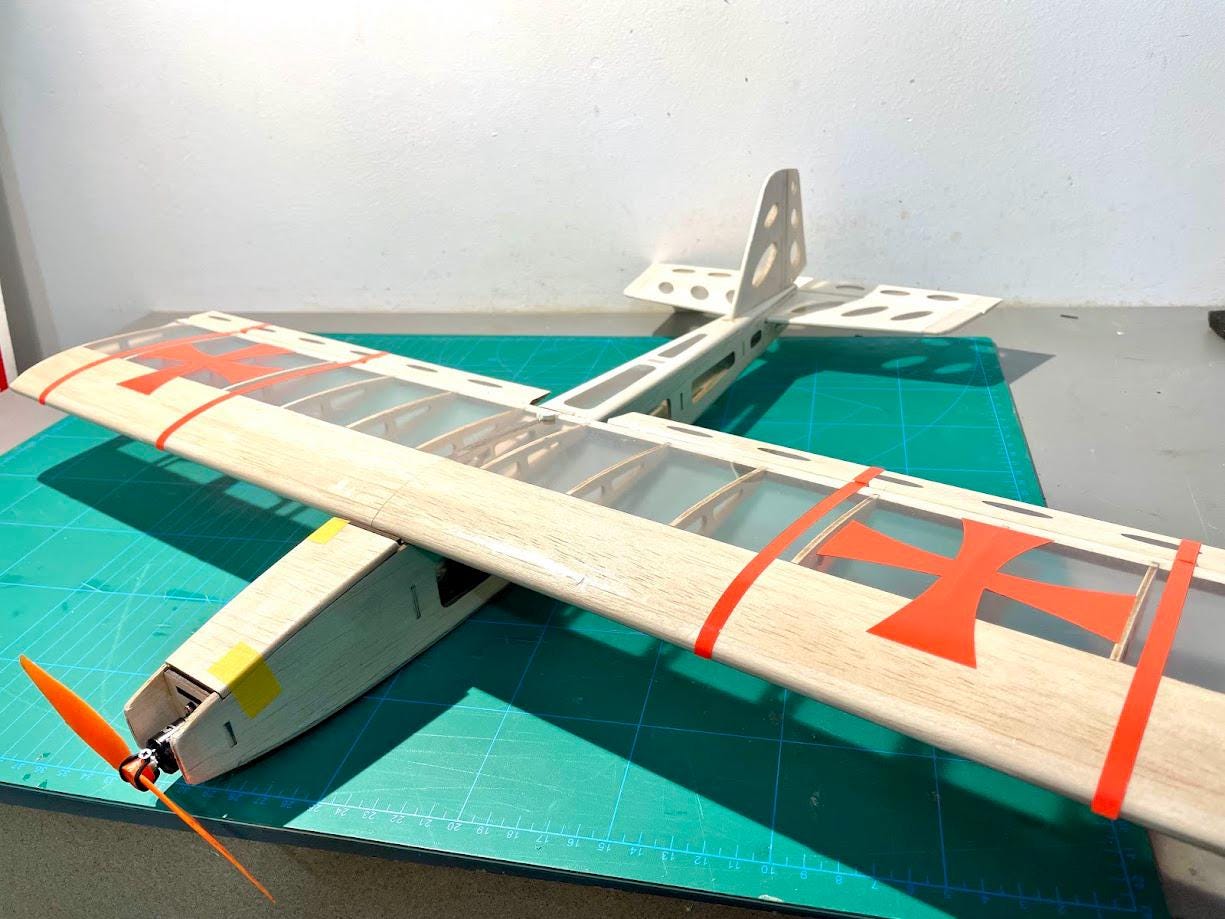 Mini Stick Evo | Park Flyer RC Plane | Laser-cut Ready (DXF Digital ...