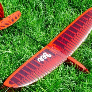 Bee DLG 1M Balsa RC Glider Plans | Laser-cut Ready (DXF Digital ...