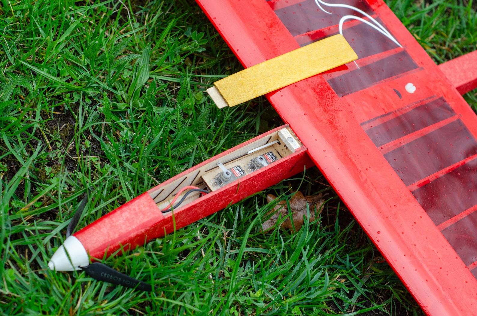 Colibri RC Glider 1.5m | DXF Plans for Balsa Models | Laser-cut Ready ...