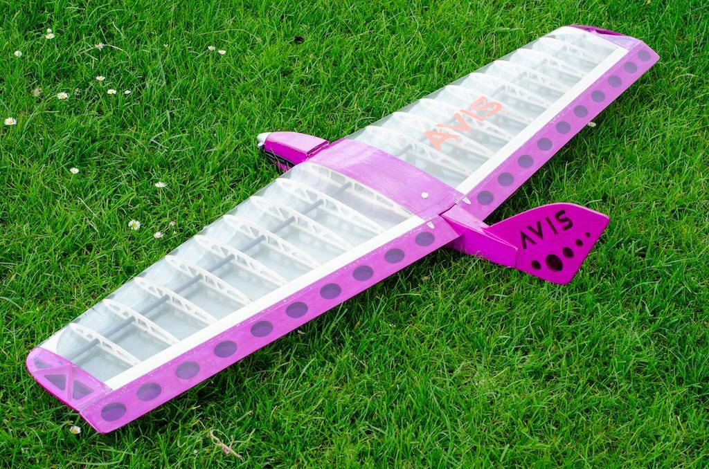 Avis RC Flying Wing Glider | DXF Plans Laser-cut Ready (DXF Digital ...