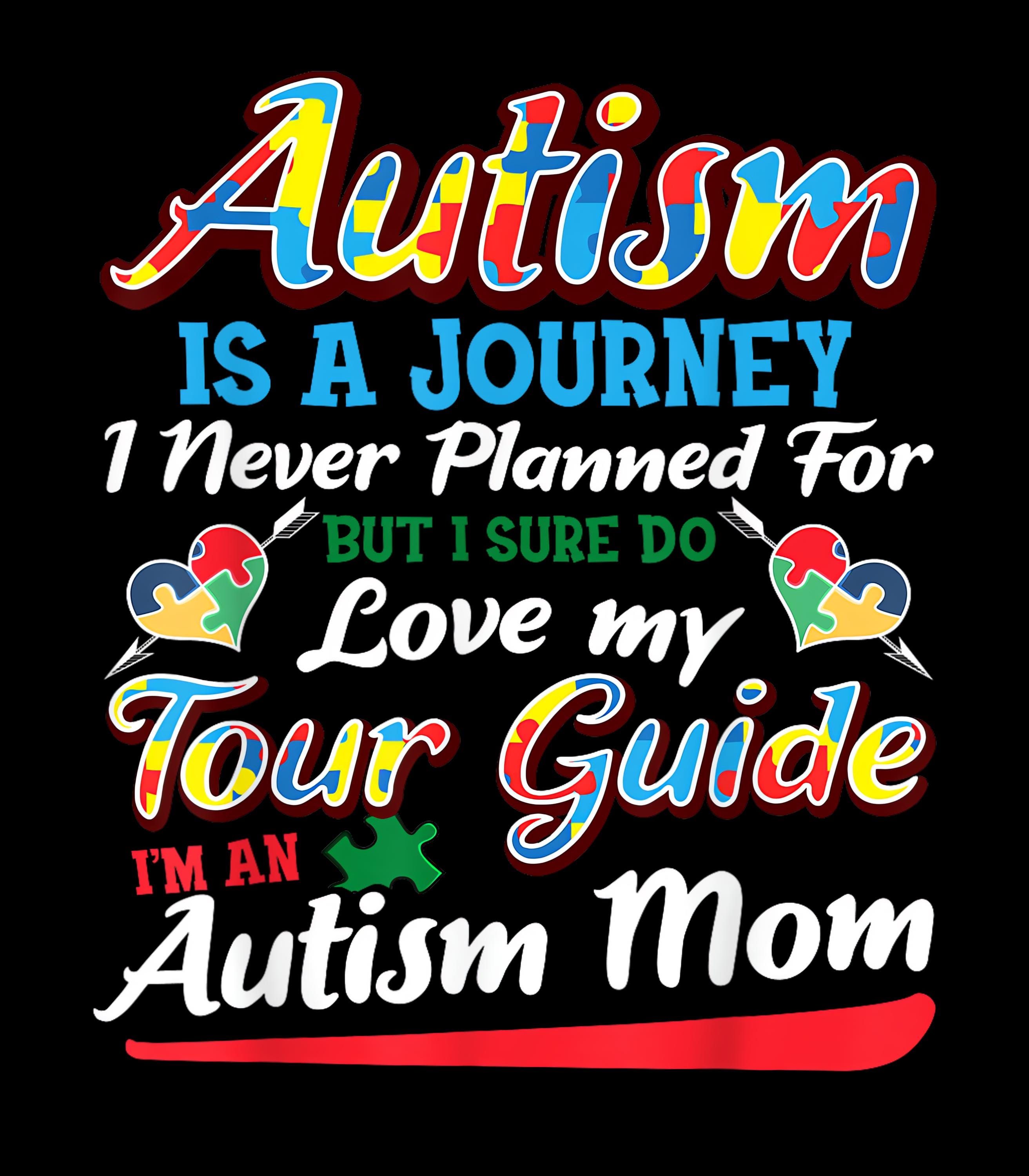 Autism Awareness Mom's Journey Png-autism Mama Png, Autism Awareness ...