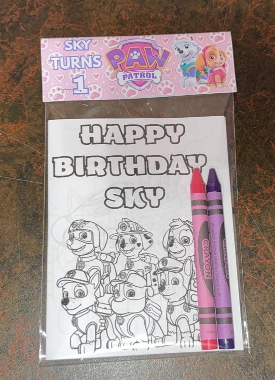 Paw Patrol Skye Theme Coloring Books - Etsy Australia