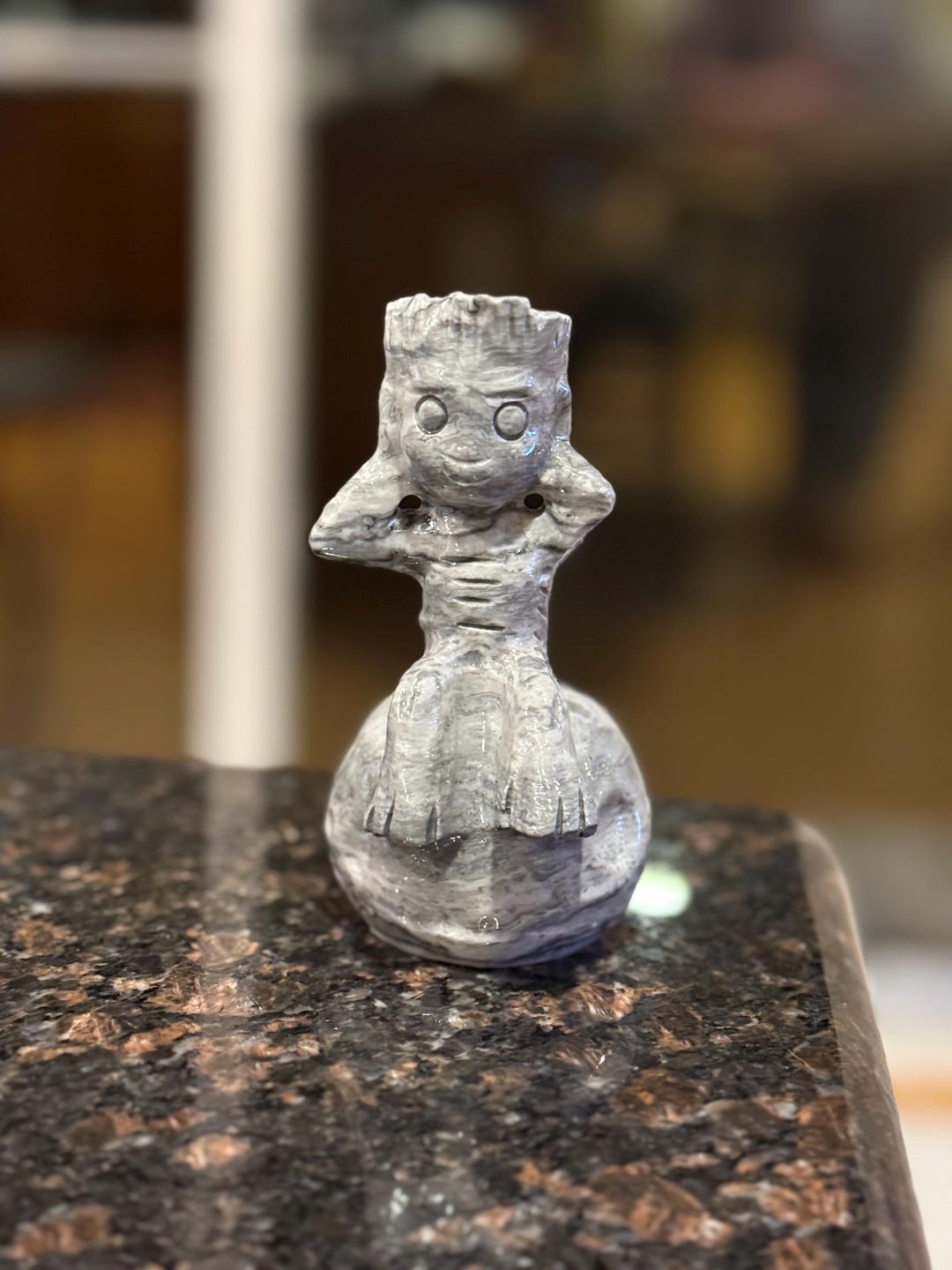 Picasso Jasper Groot on the Moon | Natural Healing Carving - Etsy