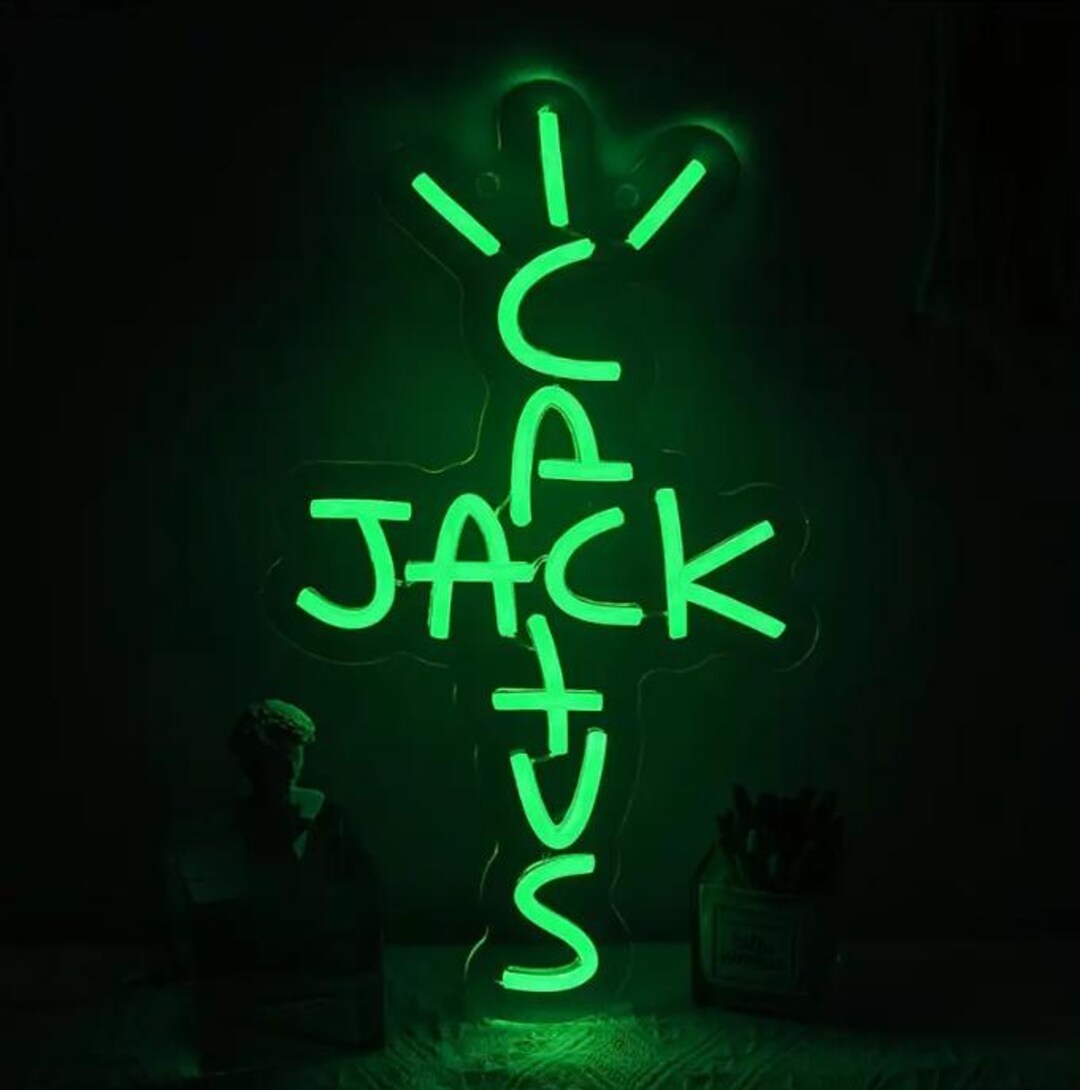 Cactus Jack Neon Sign - Etsy