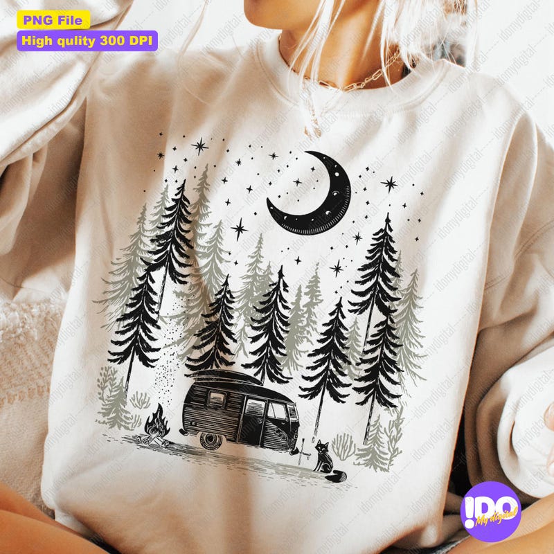 Camper Clipart - Etsy