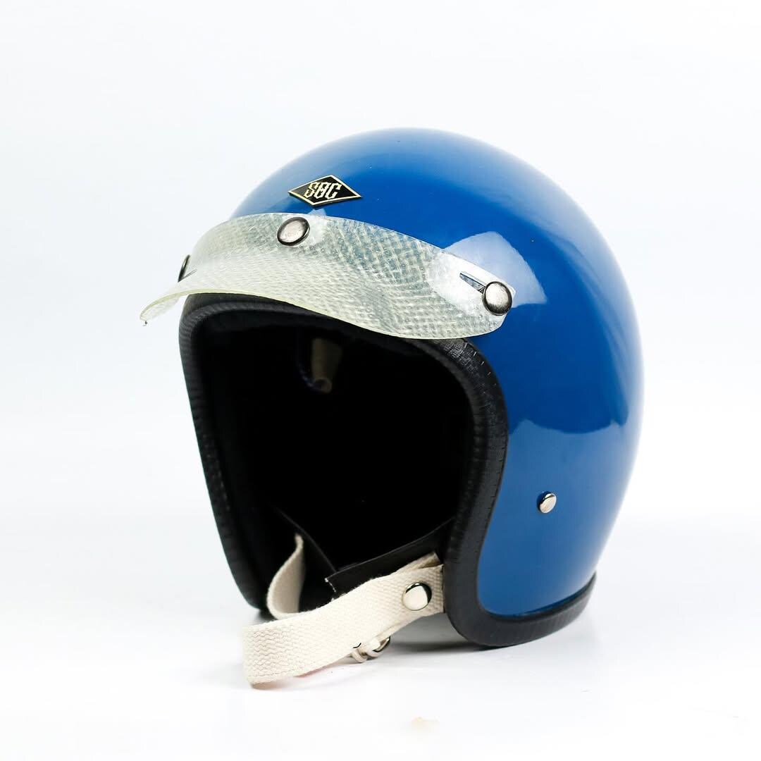 Helmet Slimhead 500TX Custom Blue Picture by Request BOBBER CHOPPER ...