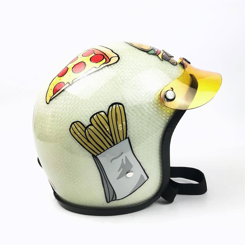 New Helmet Slimhead 500TX Custom Picture Snack by Request BOBBER ...
