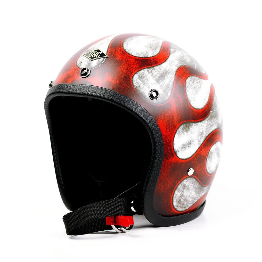 New Helmet Slimhead 500TX Customflame Gradasi Picture by Request BOBBER ...