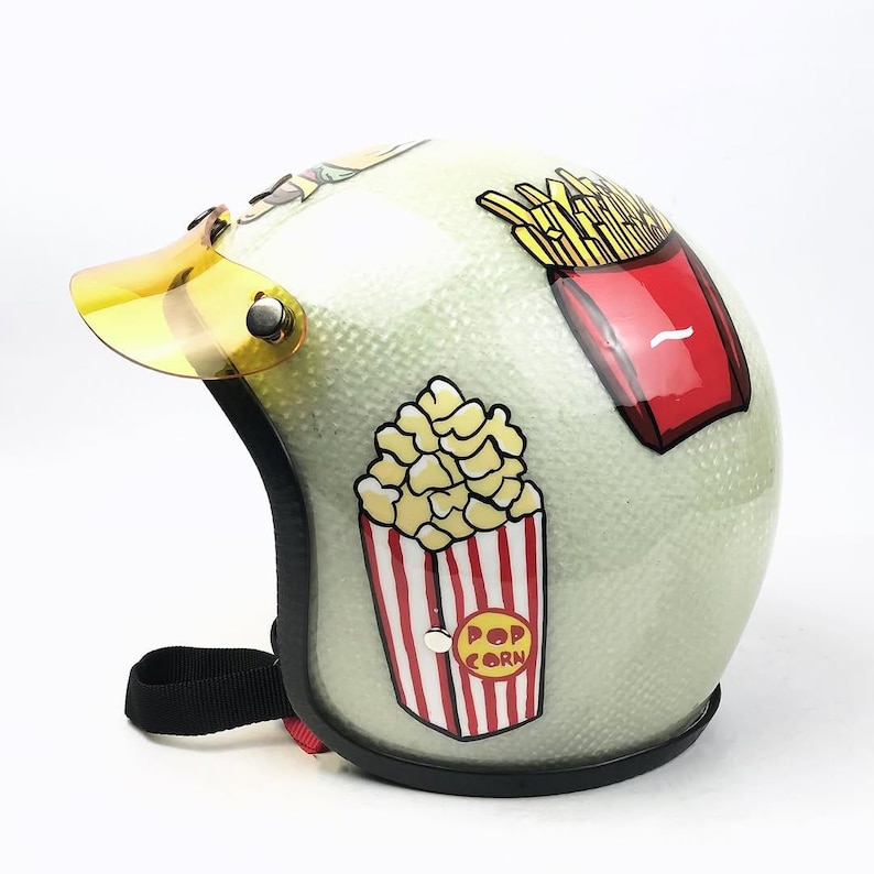 New Helmet Slimhead 500TX Custom Picture Snack by Request BOBBER ...