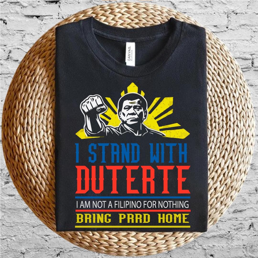 I Stand With Duterte PNG - Rodrigo Duterte Philippines President PNG ...