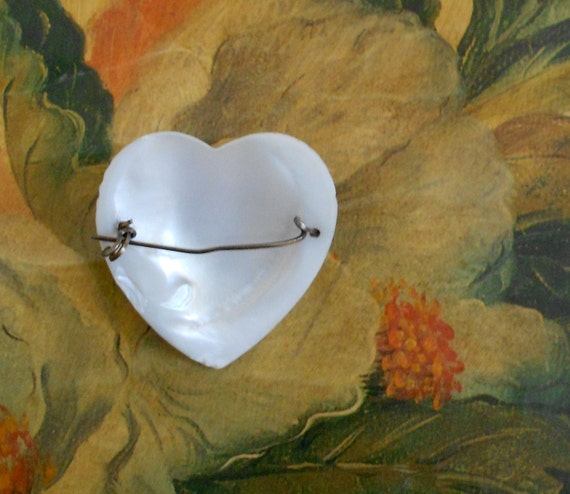 1940's Mother of Pearl Pin - Gem