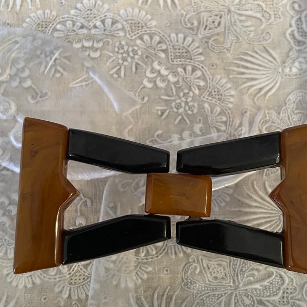 Bakelite Belt Buckle - Etsy