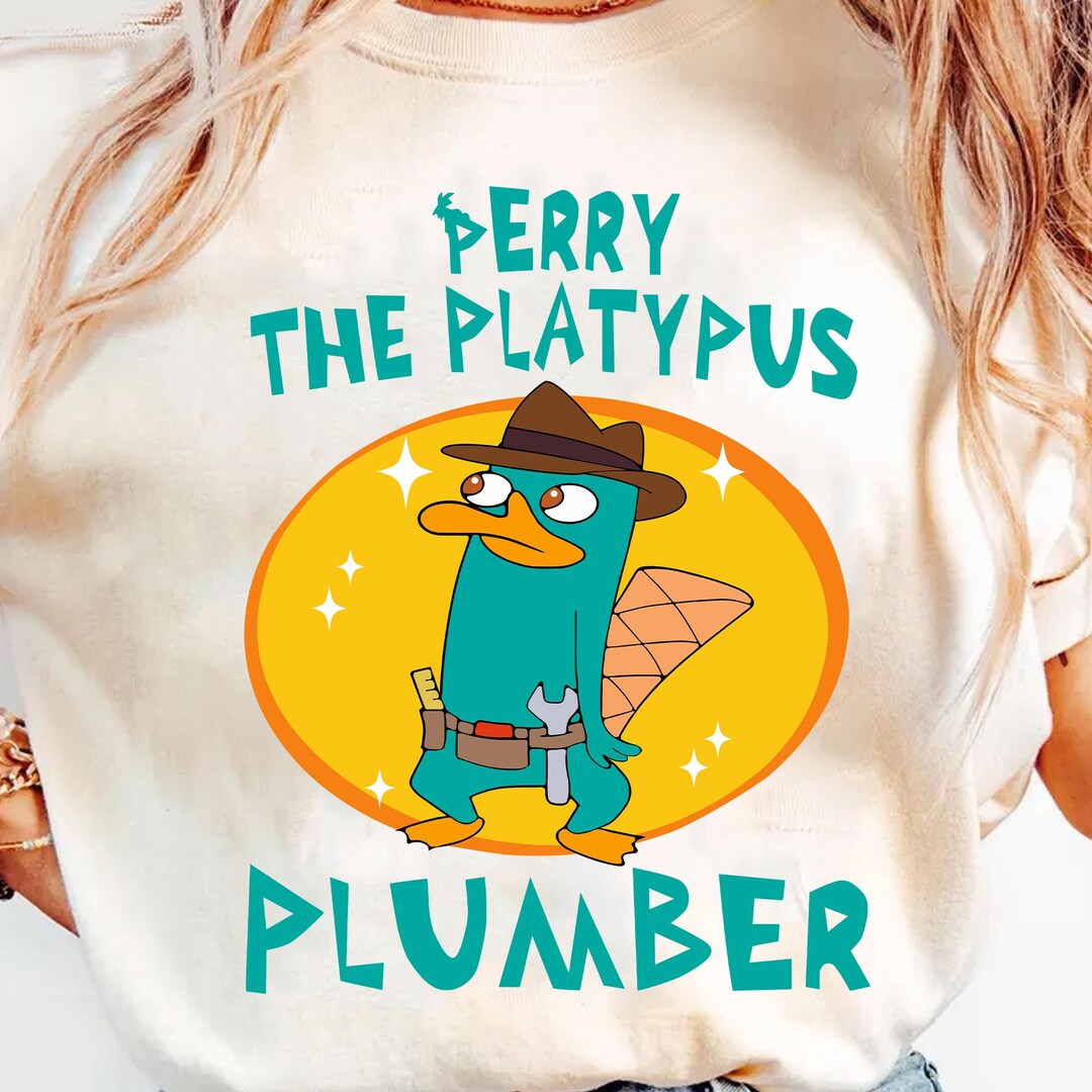 Disney Perry the Platypus Plumber Shirt, Phineas and Ferb T-shirt, Dr Doofenshmirtz Tee, Magic ...