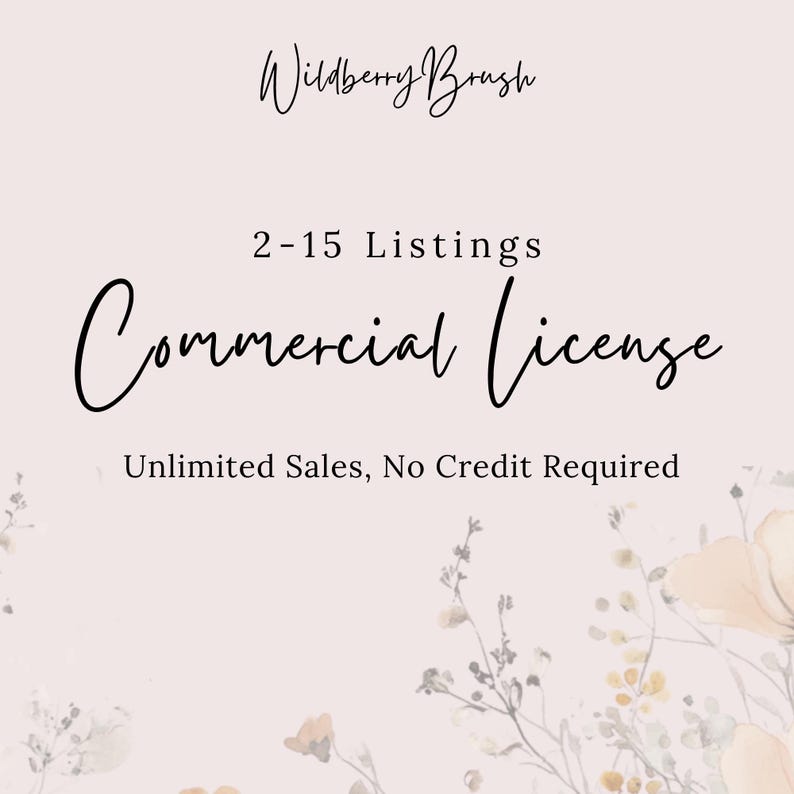 Commercial License 2-15 Png Clipart Sets Unlimited Use No Credit ...