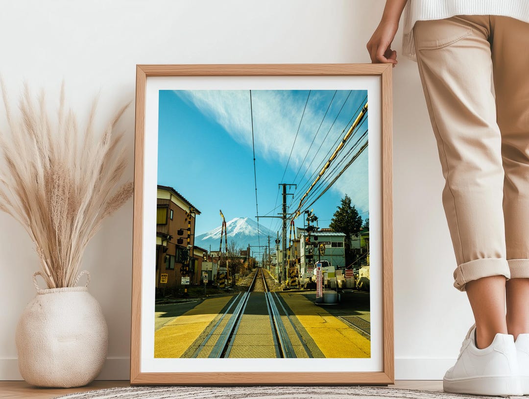 Mt Fuji Print, Mt Fuji Poster, Japanese Wall Art, Japanese Print ...