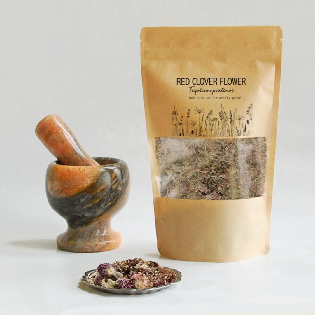 Red Clover Flower Dry Infusion Trifolium Pratense 100% Natural Herbal ...