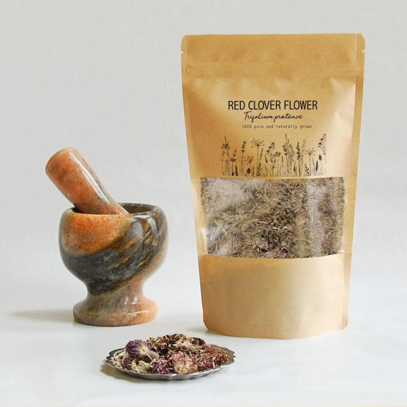 Red Clover Flower Dry Infusion Trifolium Pratense 100% Natural Herbal ...