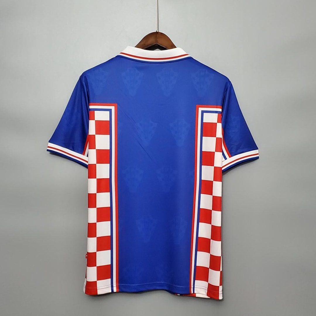 Personalize Name and Number Retro 1998 Croatia Home - Retro Croatia ...