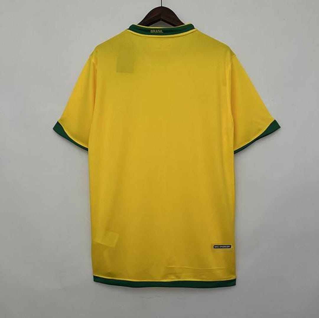 Personalize Names and Numbers-retro Brazil 2006 Home Jersey - Retro ...