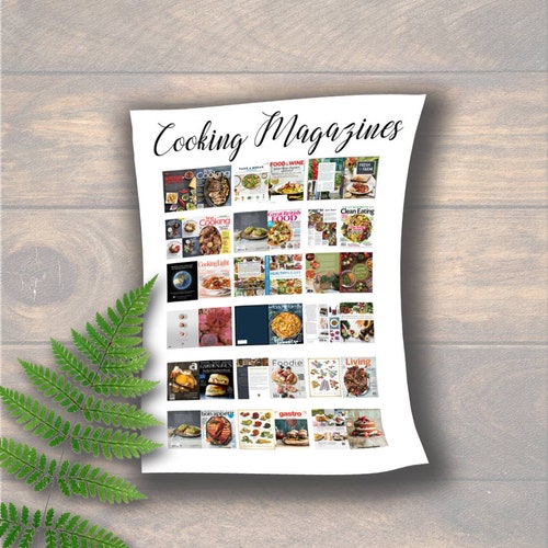 1:12 Scale Best Iconic Cover Magazines Authentic - Etsy