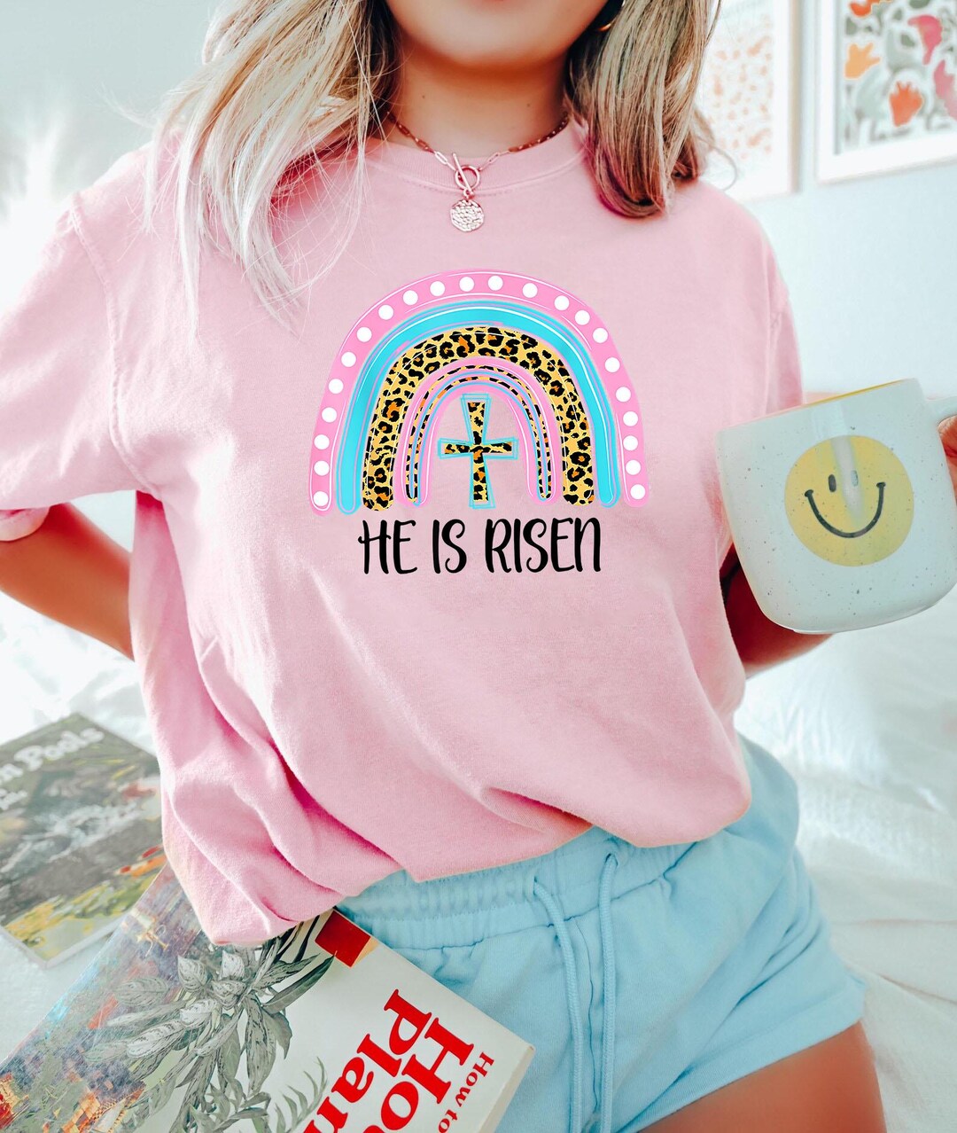 He is Risen PNG, Bible Jesus Resurrection PNG, Easter Rainbow PNG ...