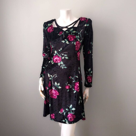 90s floral dresses - Gem