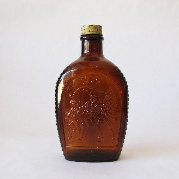 1776 Log Cabin Syrup Bottle - Etsy