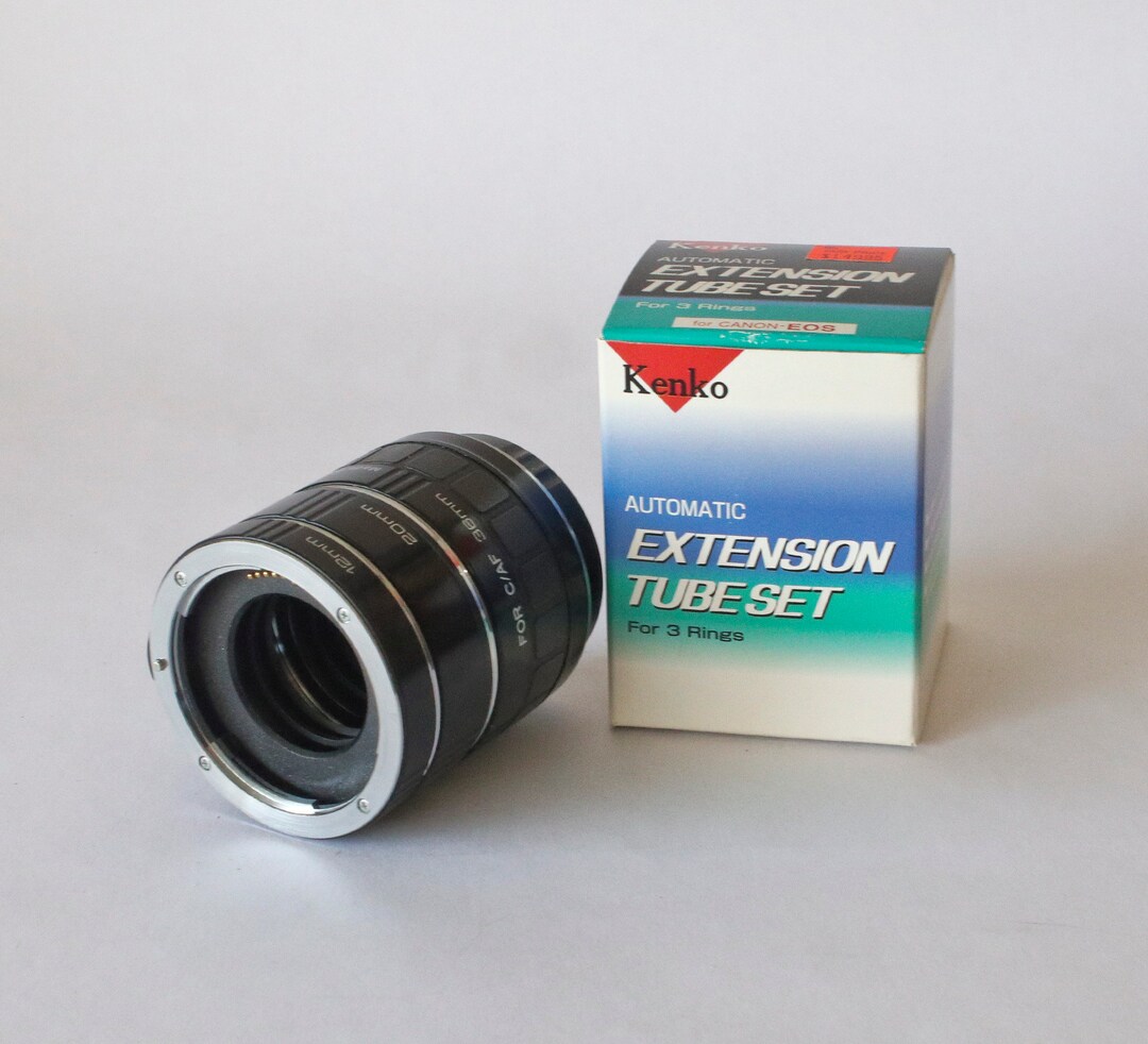 Kenko Automatic Extension Tube Set for Canon EOS Mount - Etsy