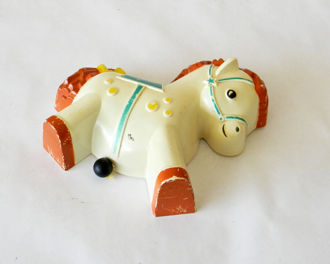 Vintage Fisher Price Pony Music Box / 1968 / Schubert's Cradle Song - Etsy