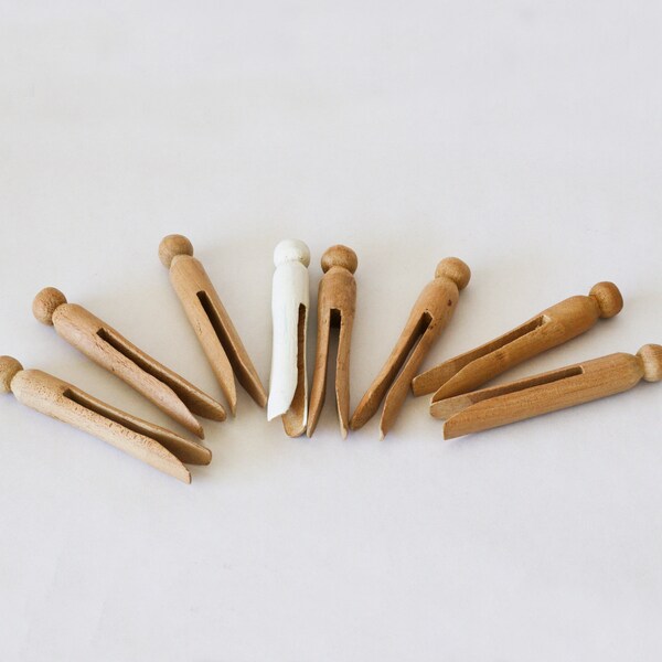 Wood Clothes Pin - Etsy