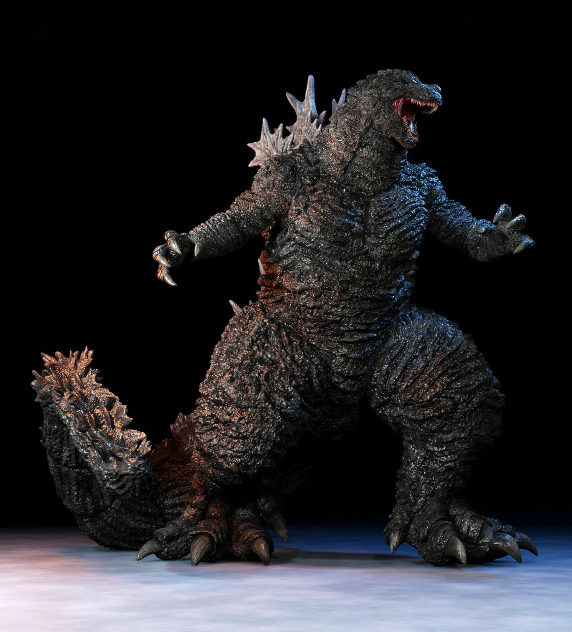King of the Monsters Godzilla STL Model for Resin Printer Figure 3D ...