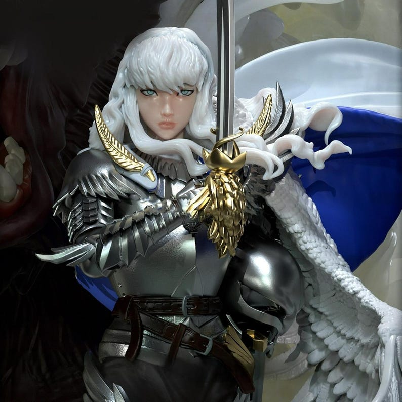 Griffith Femto From Berserk STL Model for Resin Printer Figure 3D ...