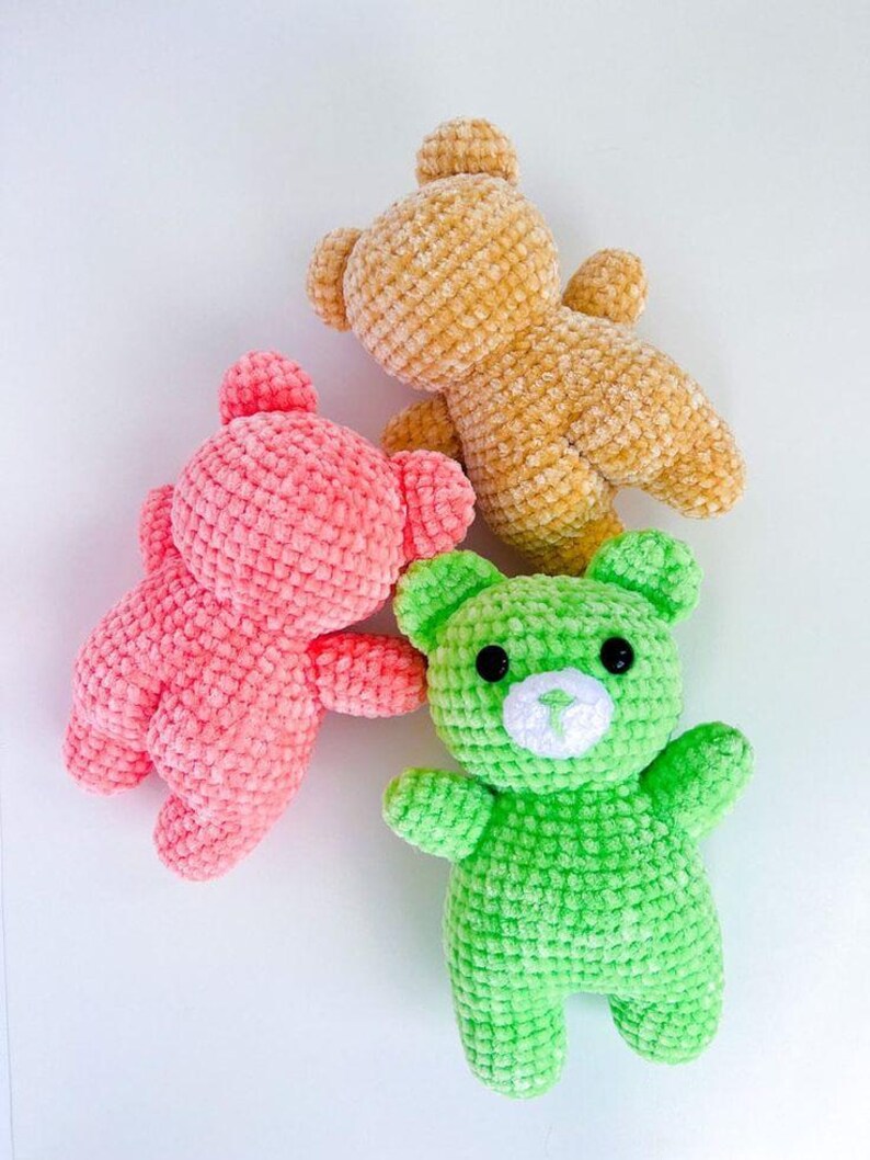 Booty Bear Crochet Pattern PDF - Etsy