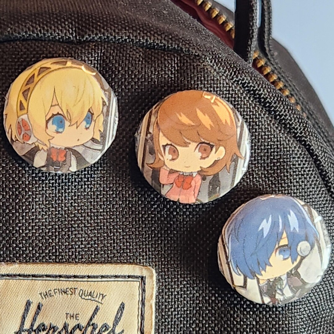 Persona 3 Arcana BG Pins- 25mm/.98in, 37mm/1.45in, 58mm/2.25in - Etsy