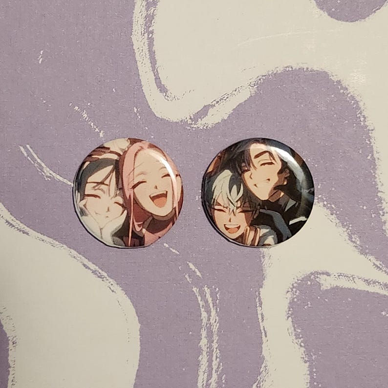 Mizisua and Ivantill Alien Stage Pins- 25mm/.98in, 37mm/1.45in, 58mm/2 ...
