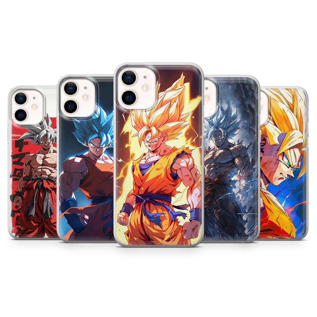 Dragon Ball Phone Case Goku Vegito Cover for iPhone 16E, Pro, 15, 14 ...