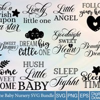 Shhh It's Nap Time SVG: Baby Sleep Quote Cut File (digital Download) - Etsy