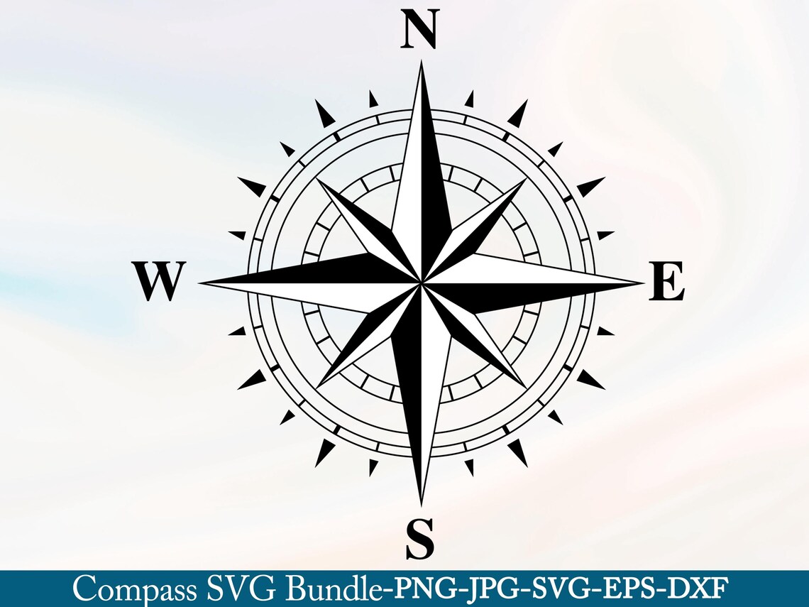 Vintage Compass SVG Bundle, Nautical Clipart (digital Download) - Etsy