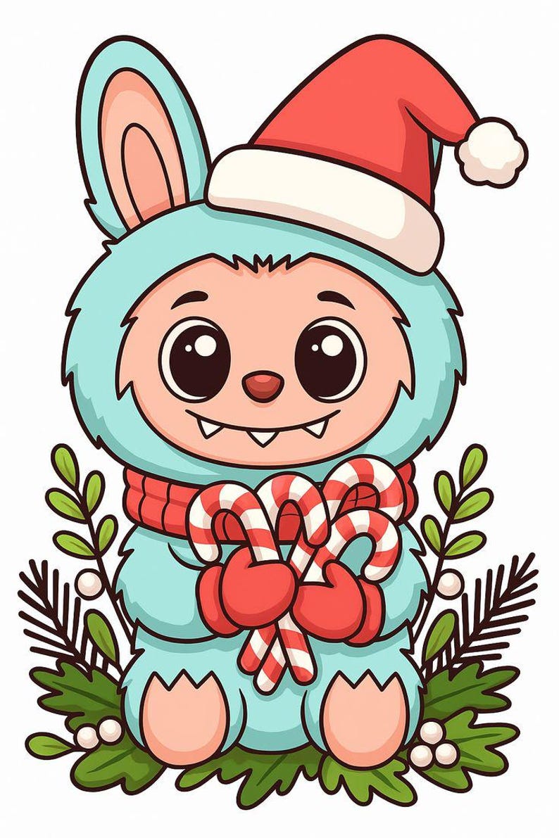 Labubu Christmas Shirt Png, Labubu Christmas Png, Labubu Christmas Png ...