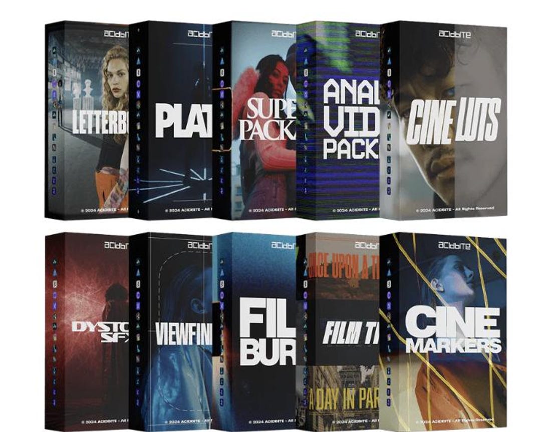 1000+ Ultimate Editing Bundle - Film Transitions & Effects (ALL-IN-ONE ...