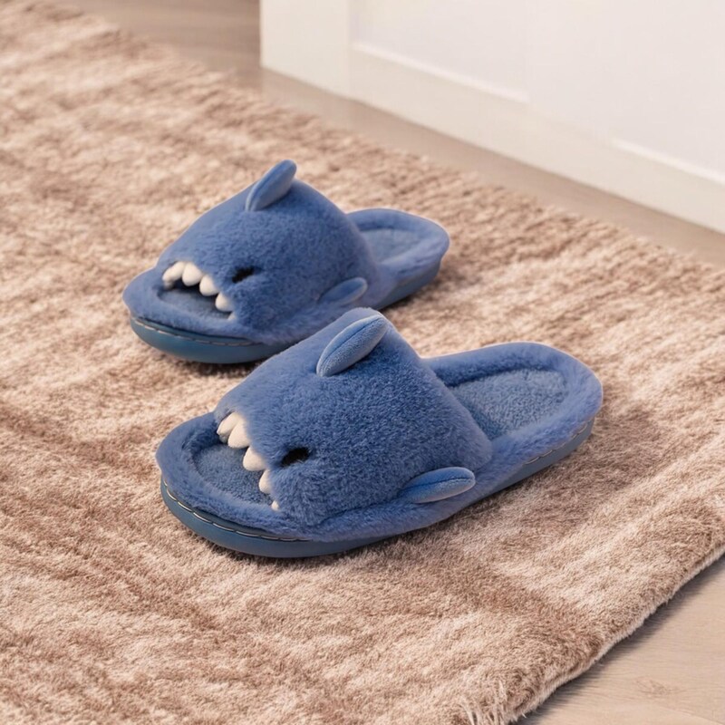 Shark Slippers - Etsy