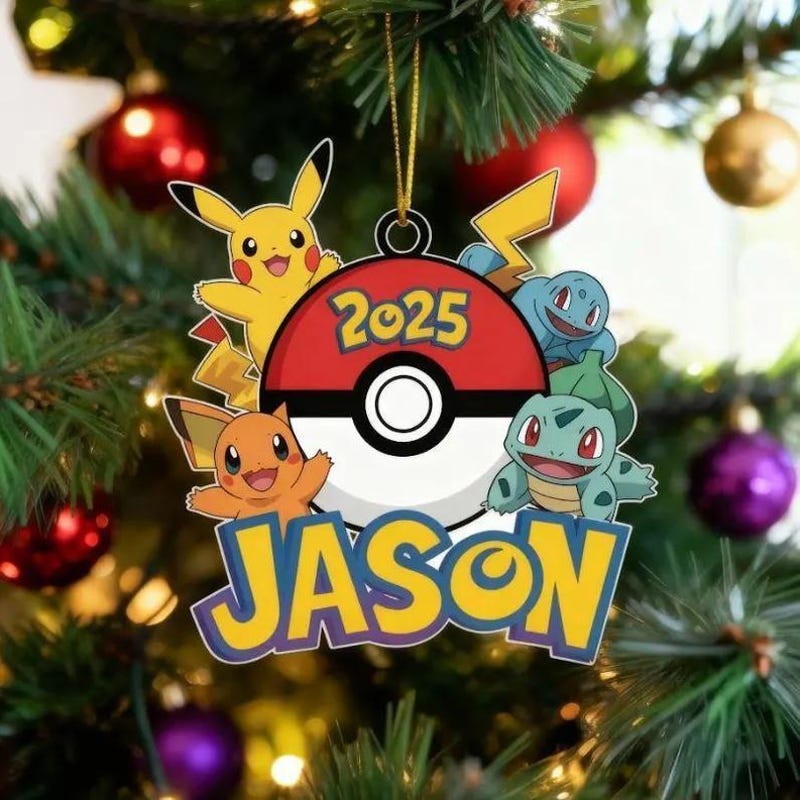 Pokemons Christmas Decorations - Etsy